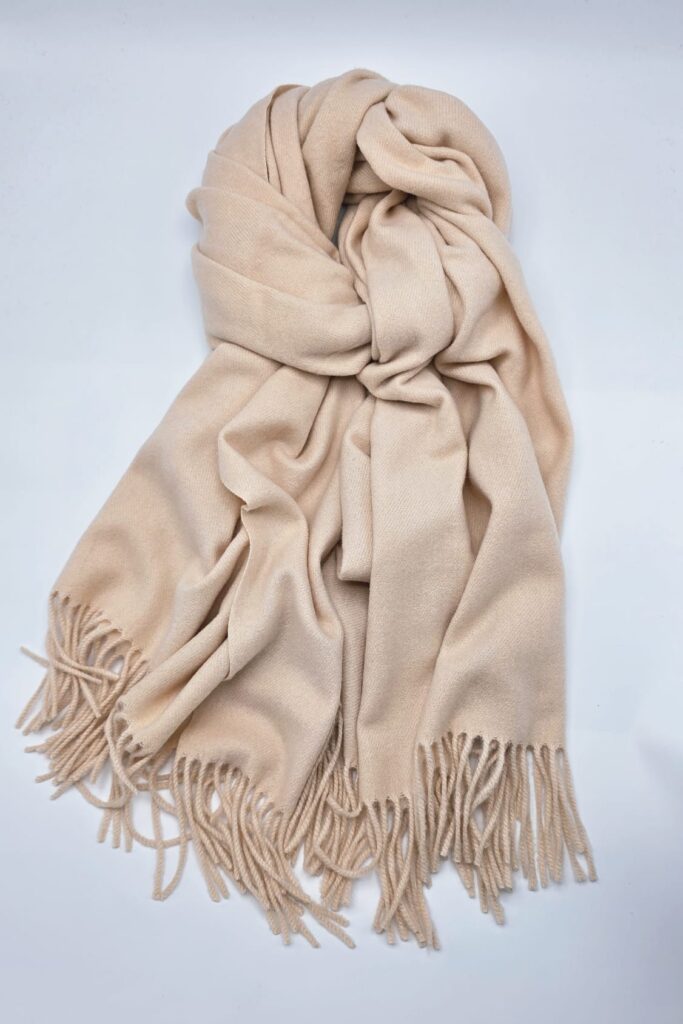 Fine plain scarves - Miss Lark